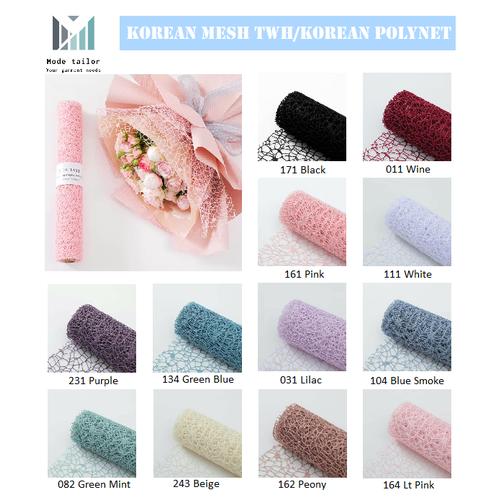 Jual Korean Mesh TWH / Jaring Buket / Korean Polynet - Mint - Kab. Deli ...