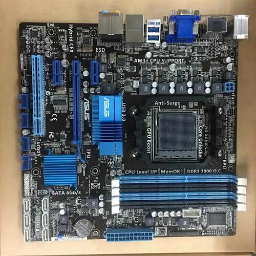 Jual MOTHERBOARD ASUS AM3+ M5A88-M 1 PCIE / MOBO AMD AM3 4 SLOT RAM ...