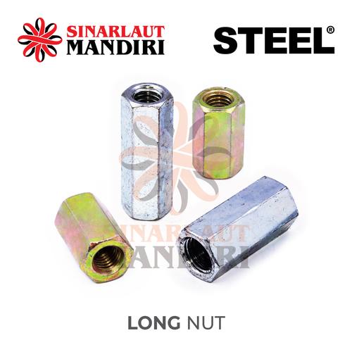 Jual Long Nut Kuning / Mur Panjang Kuning M 20 x 2.50 K 26 P 50 MM ...