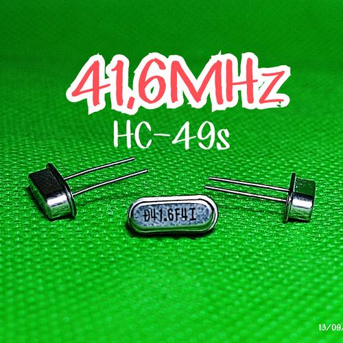 Jual Oscillator crystal xtal kristal oskilator osilator 41.6MHz HC-49s ...
