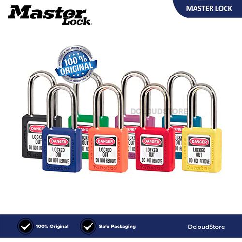 Jual Gembok Master Lock Safety LOTO 410 Merah Hijau Biru Kuning ...
