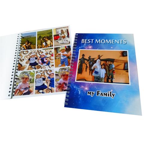 Jual CETAK FOTO GRID JILID SPIRAL PHOTOBOOK - Kab. Bogor - pradhana ...