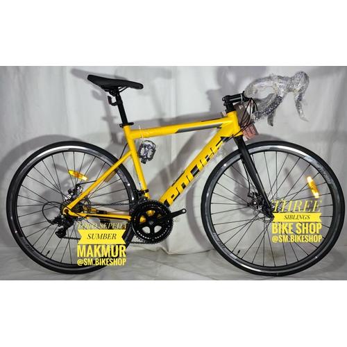 Jual SEPEDA BALAP ROADBIKE POLICE TORONTO 700c, 14 SPEED, BLACK YELLOW ...