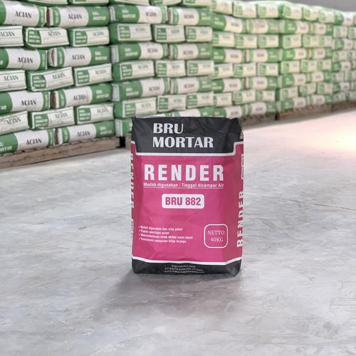 Jual mortar render BRU 882 - Kota Medan - Bata Ringan Utama | Tokopedia