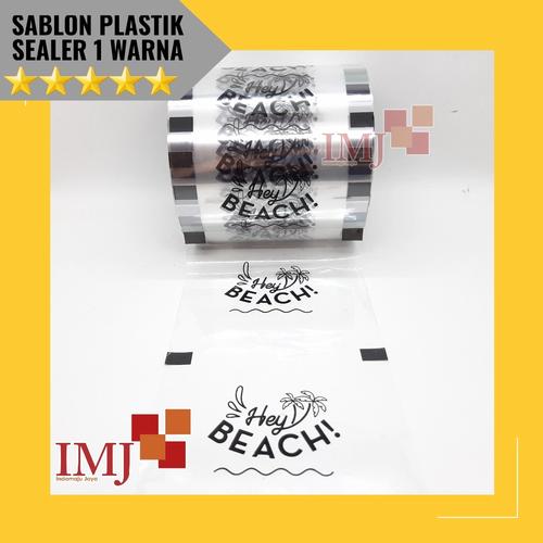 Jual Plastik lid cup sealer sablon custom/desain custom tutup cup - Kab ...