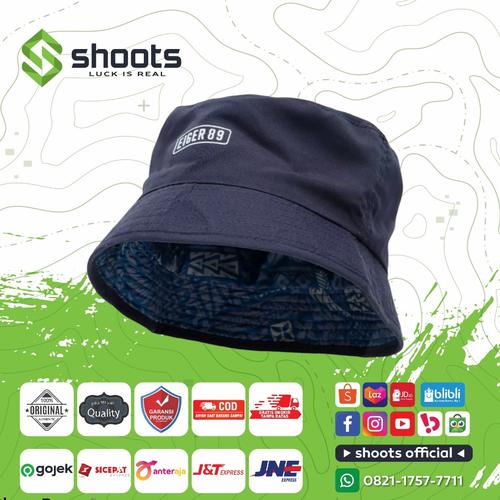 Jual Topi Rimba Eiger Abstricko Bucket Hat Jr - Biru, M - Kota ...