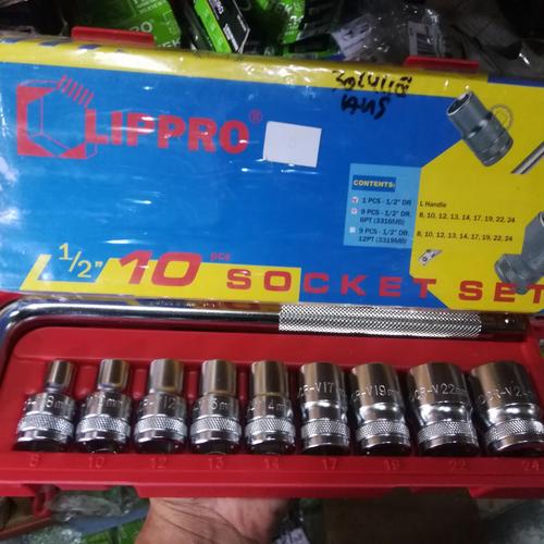 Jual Kunci sok set 10 pc Lippro - ukuran 8-24 mm Box PVC - Kota Bandung ...