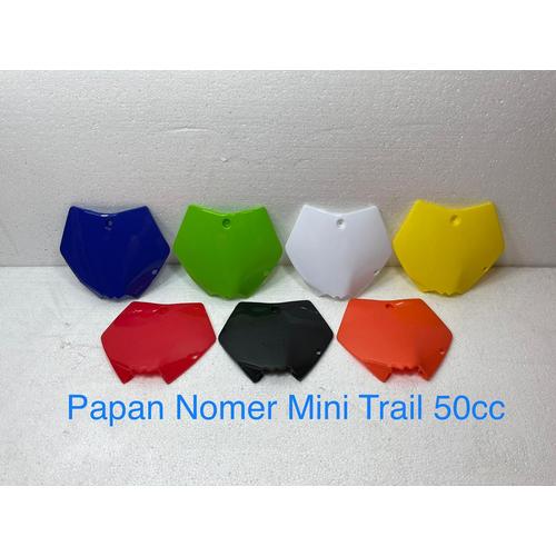 Jual Papan Nomer - No Start Mini Trail MT 2 - Merah - Kota Tangerang ...