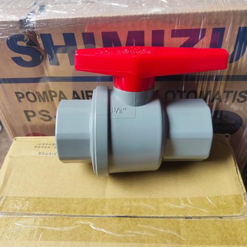 Jual Stop kran Bale Valve PVC 1½ inch Stop Kran PVC 1,5" - Jakarta ...
