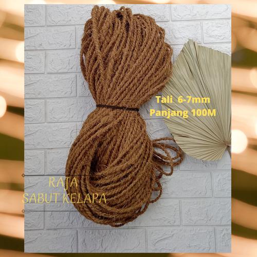 Promo tali gazebo diameter 6mm panjang 100m tali ikat anggrek sabut ...