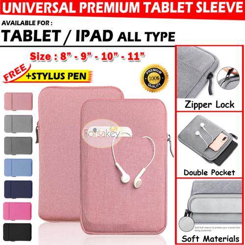 Jual Sleeve Pouch Sarung Tas Samsung Tab Tablet IPad Matepad 8 9 10 11 ...