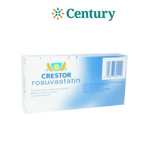 Jual CRESTOR 40MG 1 STRIP 10 TABLET / ROSUVASTATIN / OBAT KOLESTEROL ...