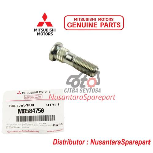 Jual BAUT RODA TRITON PAJERO / BOLT,RR WHEEL HUB L200 STRADA K74T ...