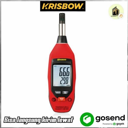 Jual Krisbow Alat Ukur Temperatur & Kelembapan Digital / tes kelembaban ...