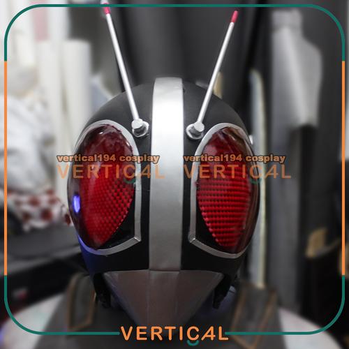 Jual SATRIA BAJA HITAM RX HELM KAMEN RIDER BLACK RX HELMET COSPLAY ...