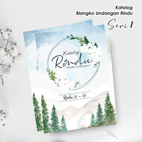 Jual KATALOG BLANGKO UNDANGAN - ALBUM KATALOG BLANKO UNDANGAN RINDU ...