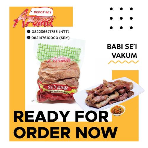 Jual Sei babi aroma - Kupang Ntt - 1kg - dalam kemasan 500gram - Kota ...