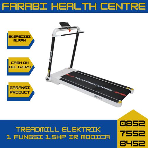 Jual Alat Fitness Treadmill Elektrik 1 Fungsi IR MODICA 1.5HP DC ...