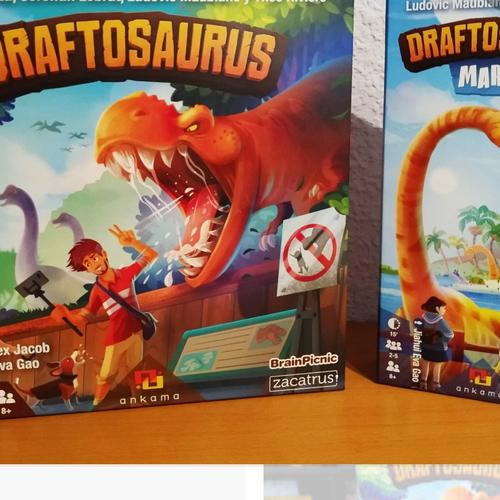 Jual Draftosaurus Board Game + Draftosaurus Marina Expansion - Jakarta ...