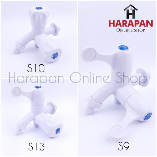 Jual Kran Cabang Plastik New Soligen Kran Shower - KERAN DOUBLE SOLIGEN ...