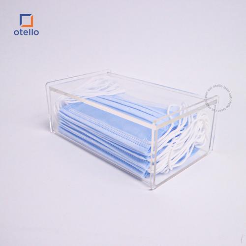 Jual Kotak Masker Akrilik Tempat Penyimpanan Mask Box Acrylic Storage ...