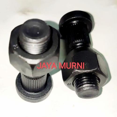 Jual BAUT MUR RODA 14 MM Drat 1.50 FORKLIFT DRAT M14 x 1.5 FORK LIFT ...