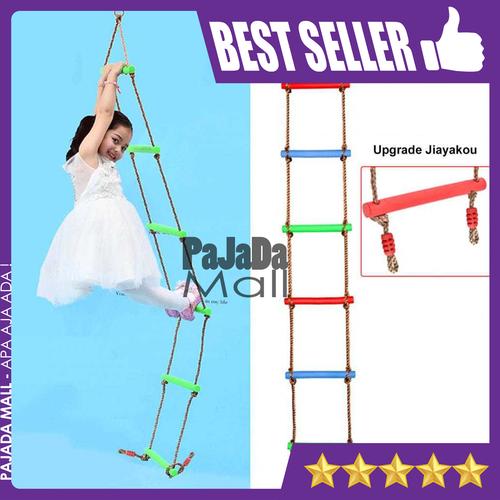 Jual Mainan Tali Panjat Tangga Anak Max 100kg - Climbing Ladder ...