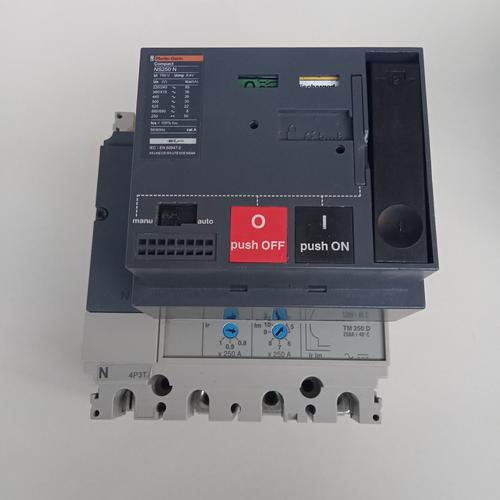 Jual MCCB 4P NS250N MOTORIZED 250A 4P 50KA SCHNEIDER MERLIN GERIN+uvt ...