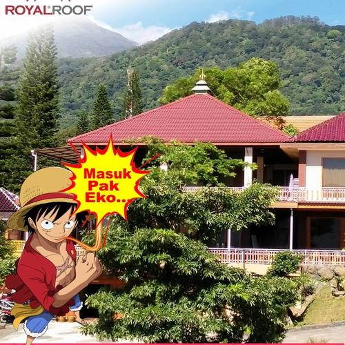 Jual Atap Genteng uPVC Royalroof - 1,98 m, Merah - Kota Surabaya - Agen ...