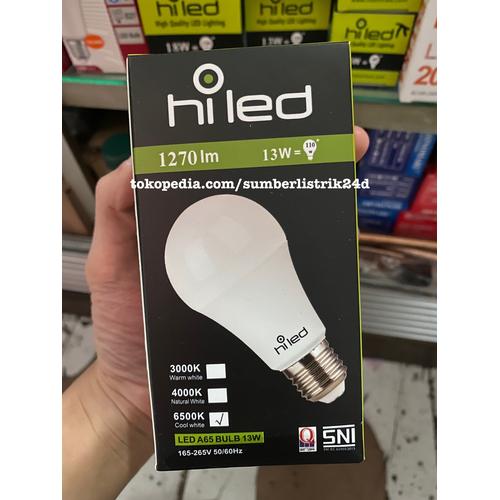 Jual Lampu led bulb 13w 13 w watt hiled hi led bohlam e27 1270lm ...