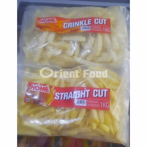 Jual Kentang Straight Cut / Crinkle Cut HOME 1kg - Crinkle Cut - Kota ...