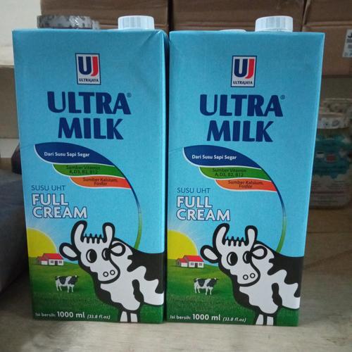 Jual Susu Fullcream Ultra Milk 1ltr - Kota Bandung - Nusa_solusipangan ...