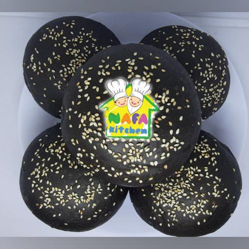 Jual roti burger hitam wijen - Jakarta Utara - Nafa Kitchen | Tokopedia