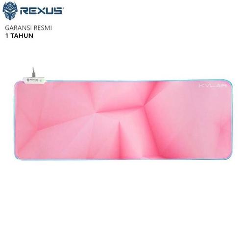 Jual MOUSE PAD GAMING REXUS RGB TR2 - Merah Muda - Kota Banjarmasin ...