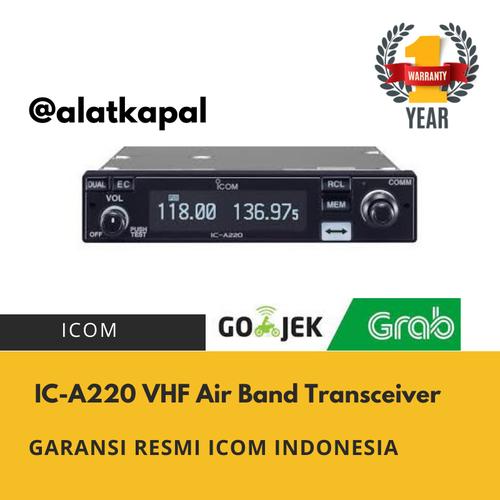 Jual ICOM IC-A220 VHF Air Band Transceiver Rig Pesawat Radio - Jakarta ...