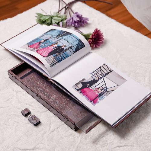 Jual 8RP PHOTOBOOK WOODEN ACRYLIC BOX MAGAZINE ALBUM kotak kayu akrilik ...