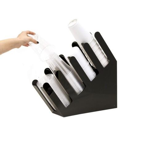 Jual Akrilik Cup Holder/Akrilik rak/Acrylic Organizer/Rak Cup kopi ...