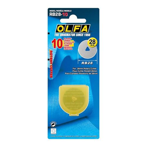 Promo Refill Isi Cutter Spare Blade 28mm OLFA RB28-10 Rotary Cutter ...