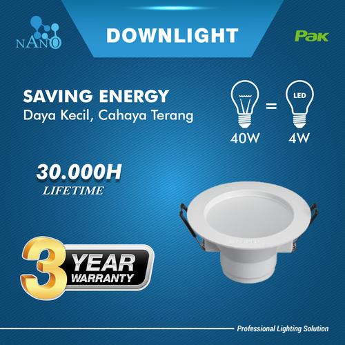 Jual Lampu Downlight LED 3W 5W 7W 9W 12W 15Watt - 2.5/3/3.5/4/5/6 inch ...