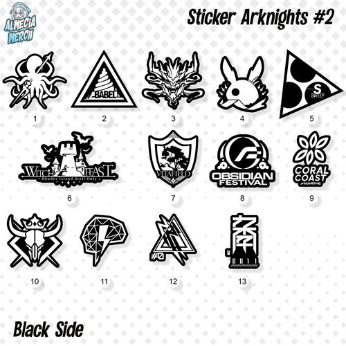 Jual Sticker Logo Arknights / Arknights Sticker #2 / Stiker Arknight ...