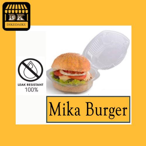 Jual Mika Burger / Mika Roti / Mika Bolu Plastik Bening PER PAK ( 50 ...