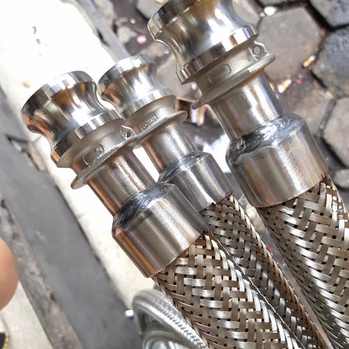 Jual Flexible Metal Hose SS316 1"Inch (2.5 Meter) + Camlock Type E ...
