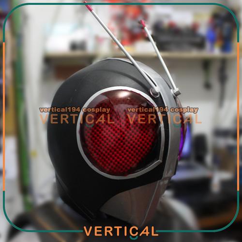 Jual SATRIA BAJA HITAM RX HELM KAMEN RIDER BLACK RX HELMET COSPLAY ...