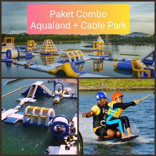 Jual Paket Combo Aqualand Bali + Cable Park / Wakeboarding + Banana ...