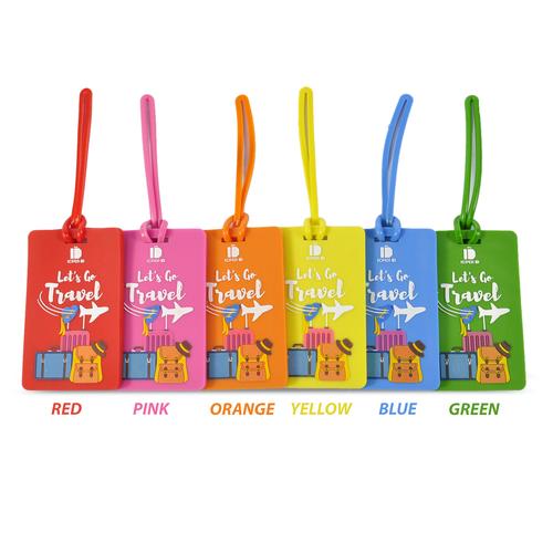 Jual Luggage Tag atau Gantungan ID card Koper ID seri 0120 - Hijau ...