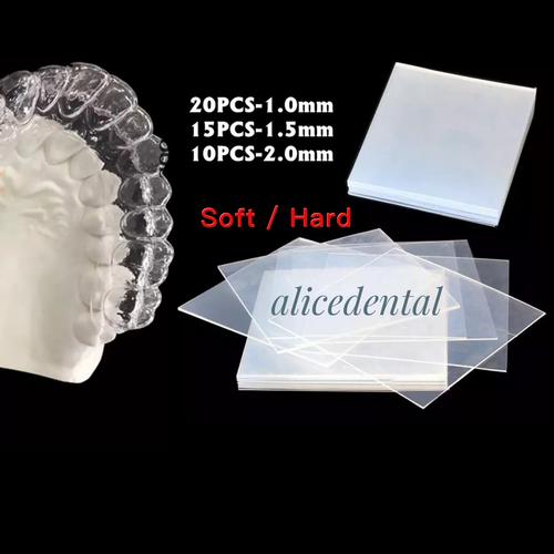 Jual Plastik Retainer ortho plastik gigi vacuum dental lab transparant ...