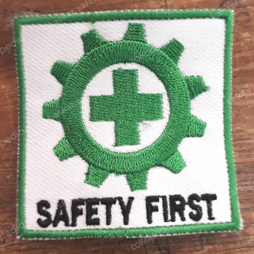 Jual logo emblem K3 Bordir Logo safety first K3 - Jakarta Pusat ...