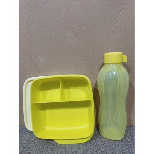 Jual Tupperware Original Medium Lunch Box Set Yellow - Jakarta Barat ...