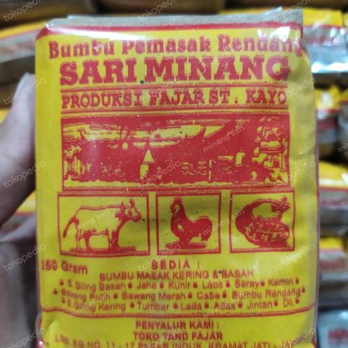 Jual Bumbu rendang/sari minang/1000 gram/1kg bumbu bubuk - Jakarta ...