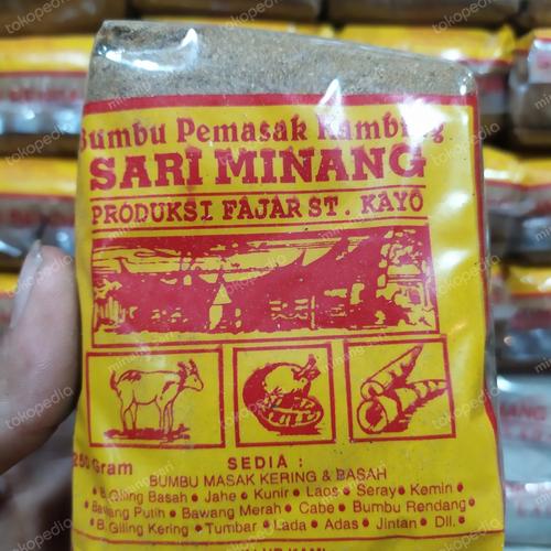 Jual Bumbu kambing/sari minang/1000gram/1kg bumbu bubuk - Jakarta Timur ...